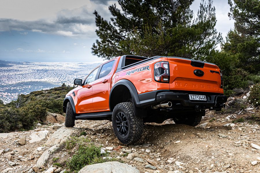 Ford Ranger Raptor 3.0 V6 Ecoboost twin turbo Δοκιμή / Test drive ...